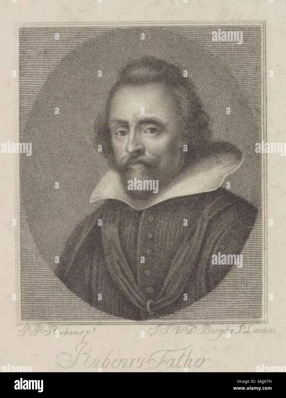 Print of Jan Rubens, the father of Peter Paul Rubens, created between ...