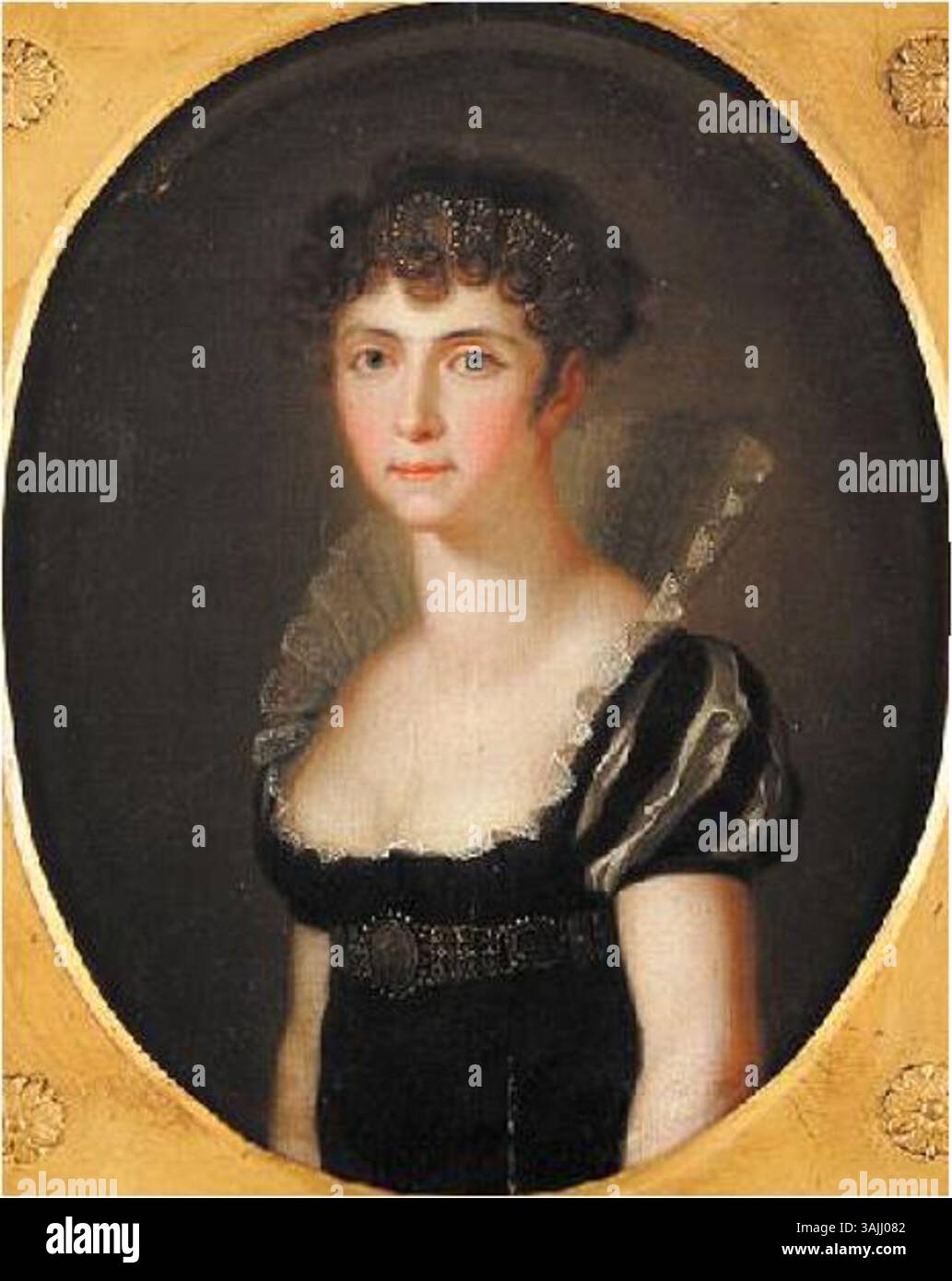 Portrait attributed to Conrad Geiger, thought to depict Stéphanie de ...