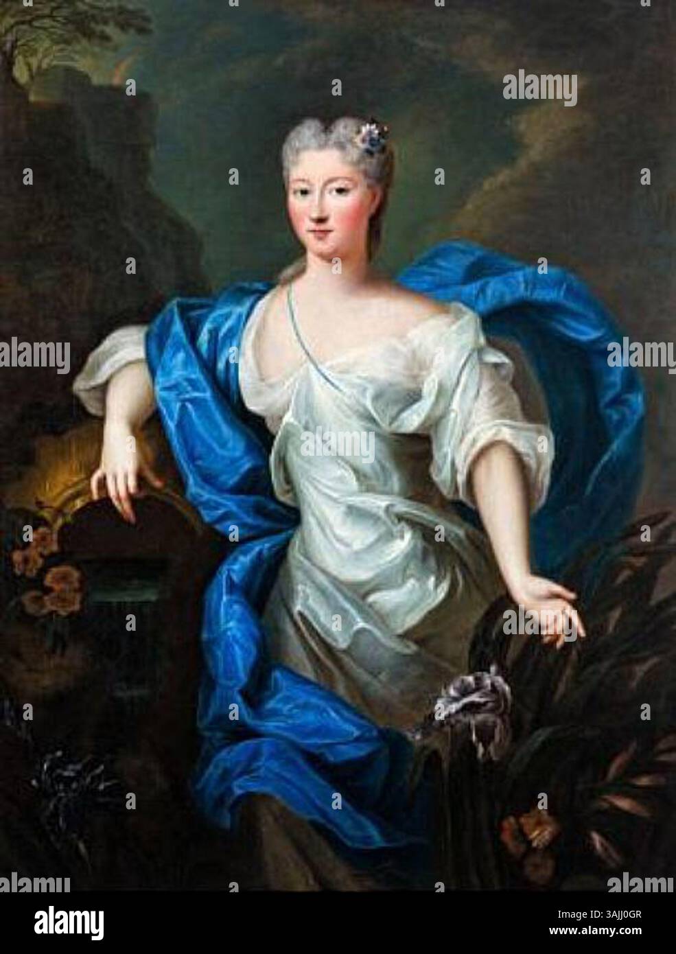 Portrait of Louise Hippolyte, Princess of Monaco, painted by Pierre ...