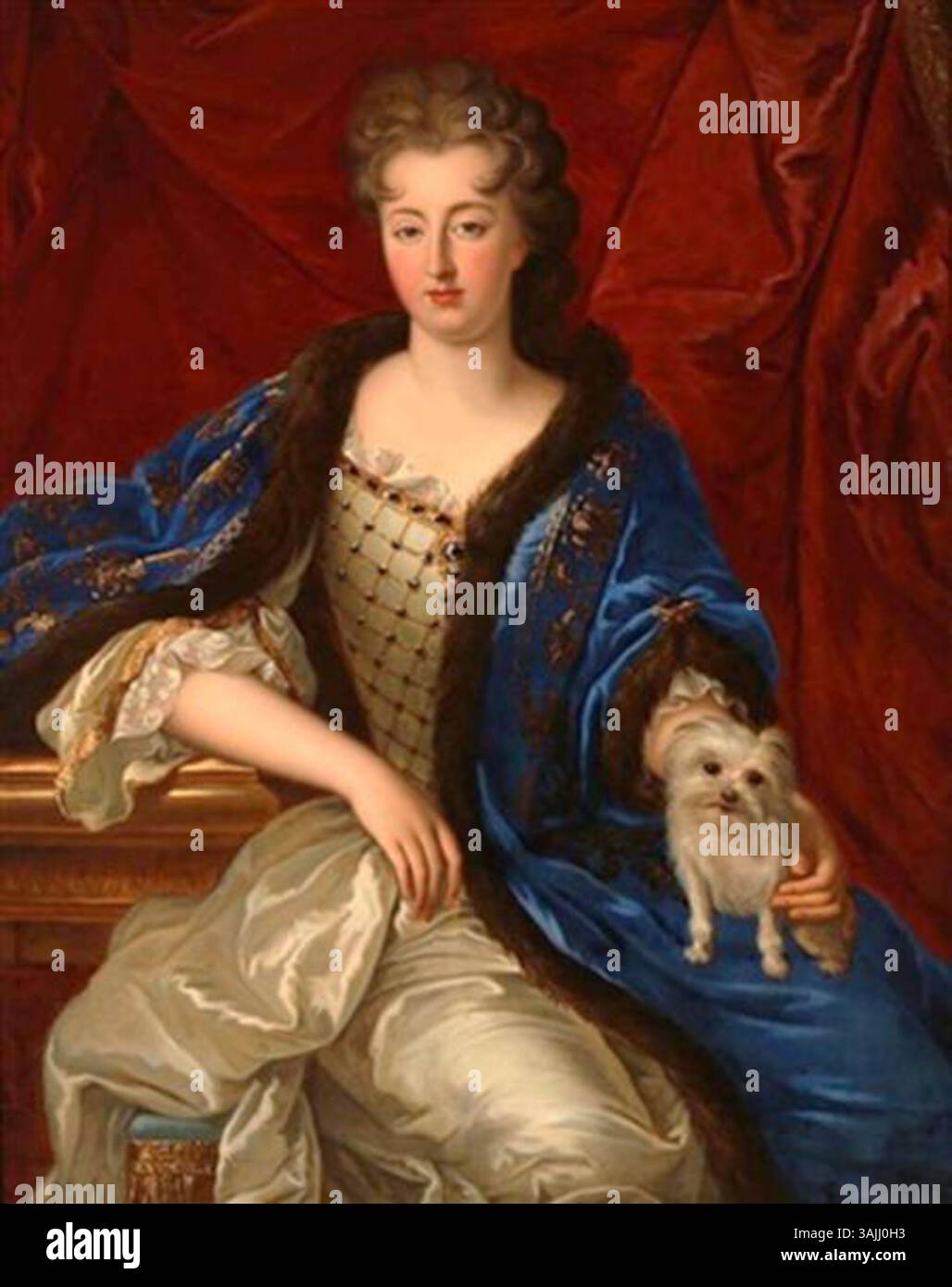 Attributed to Alexis Simon Belle, this 17th-century portrait depicts ...