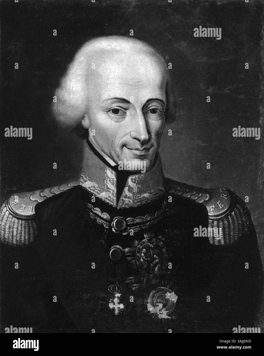 This presumed portrait of Victor Emmanuel I of Sardinia, created ...