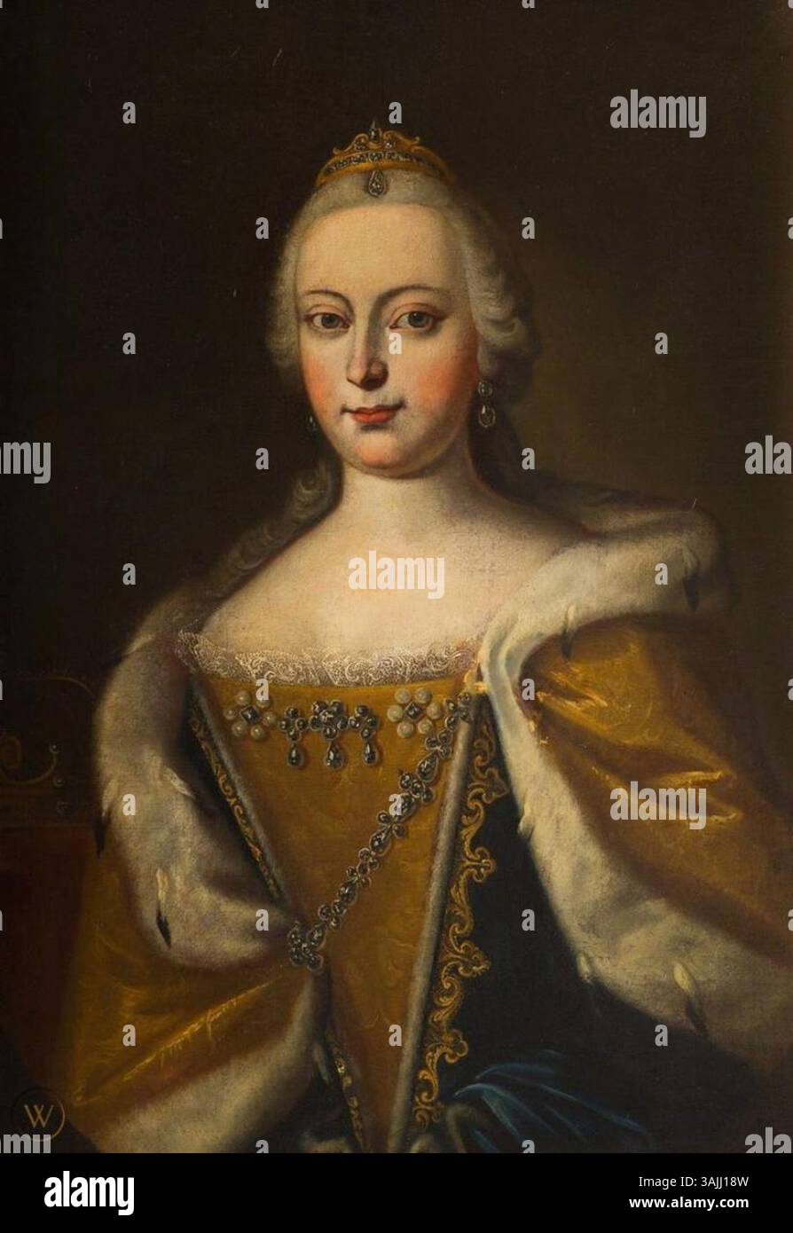 This mid-18th century portrait, attributed to the circle of Martin van ...
