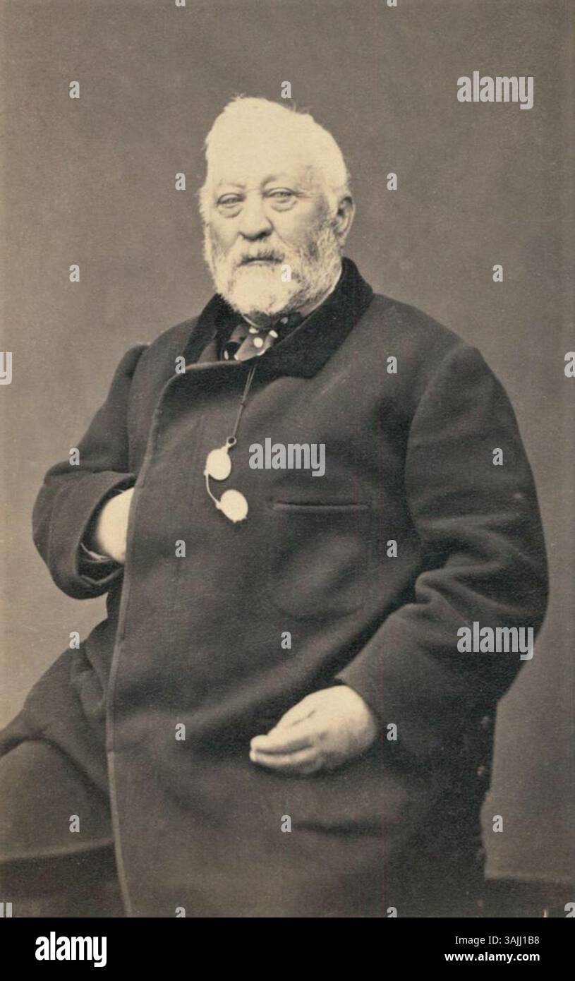 This circa 1865 portrait carte-de-visite of Louis Pons, captured by ...