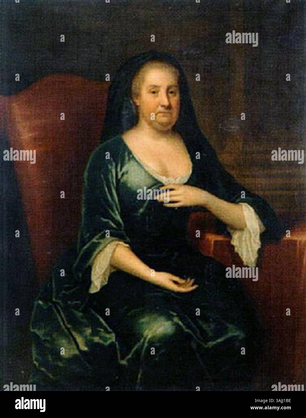 This 18th-century portrait, attributed to Michael Dahl, depicts the ...