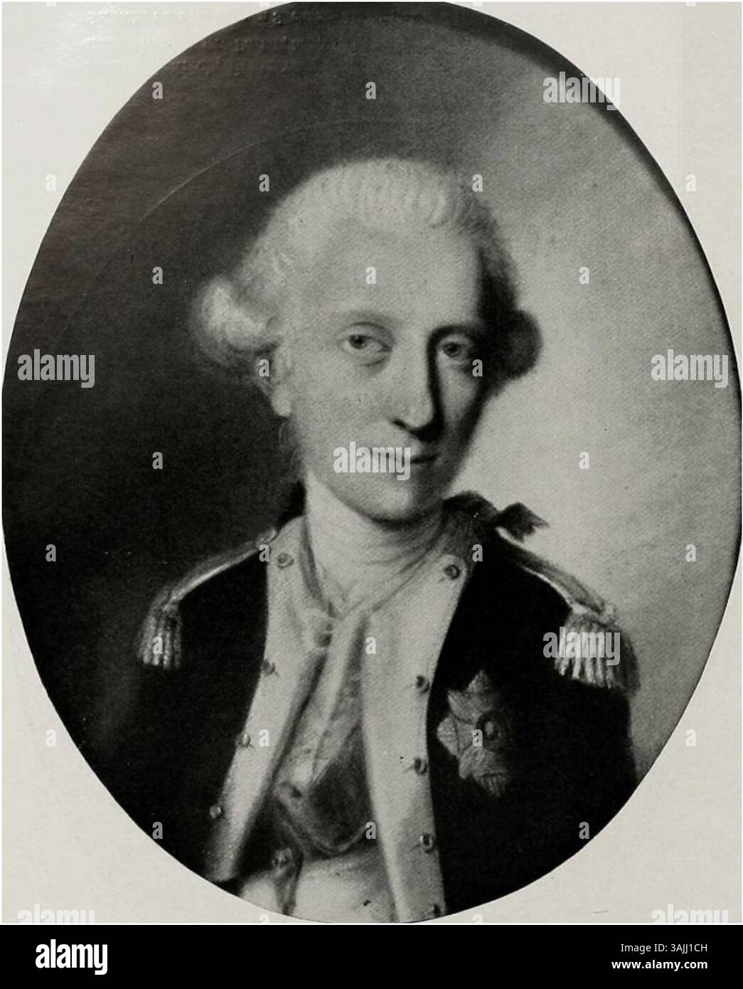 A pastel portrait from the 18th century, believed to depict Charles ...