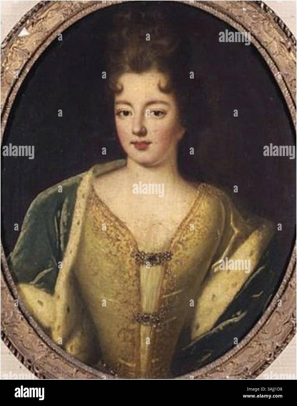 A portrait attributed to the circle of Pierre Gobert, depicting a ...