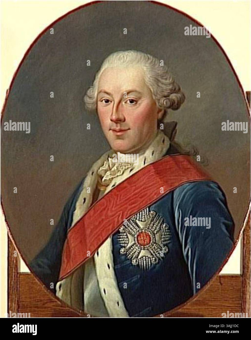 18th-century oil painting of Christian IV, Count Palatine of ...