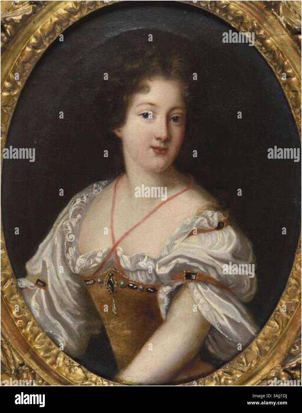 This 17th-century portrait, attributed to Philippe Vignon, depicts ...