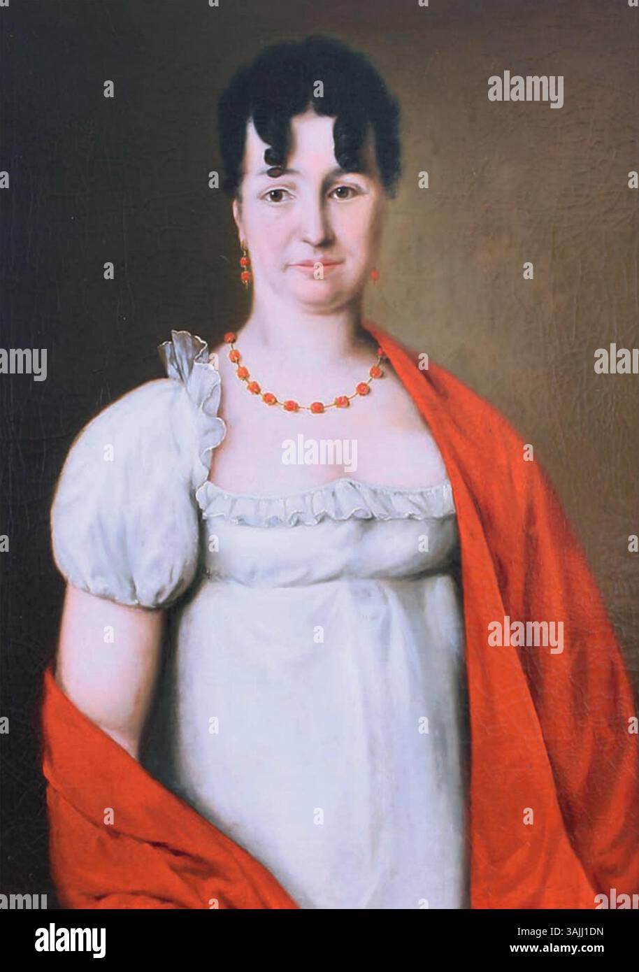 Portrait of Archduchess Maria Leopoldine of Austria-Este (1776-1848 ...