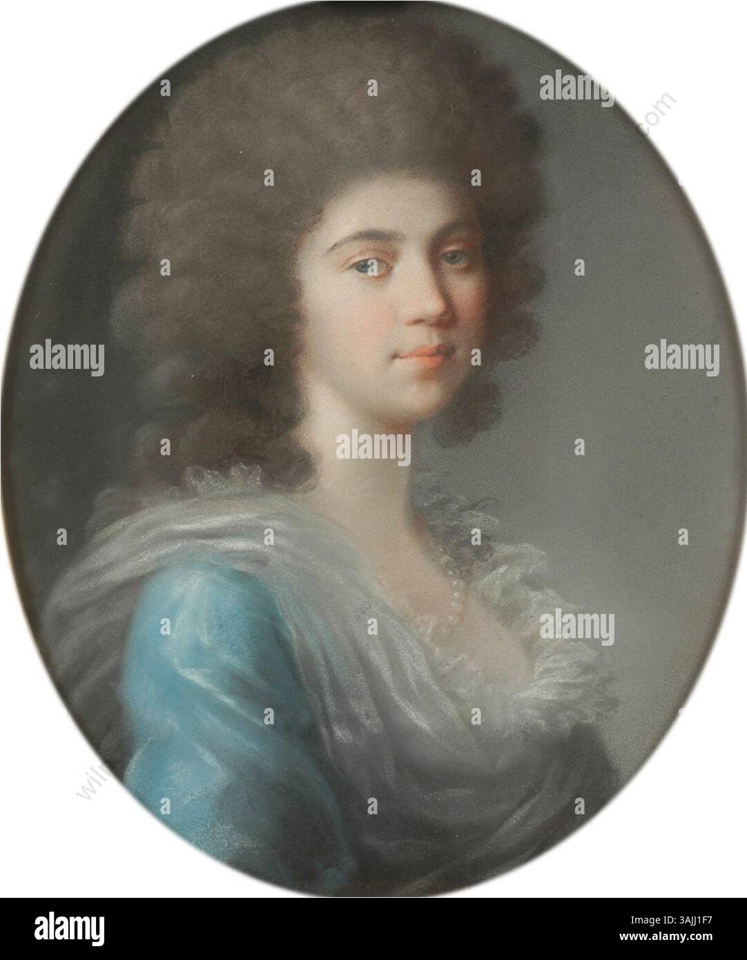 This portrait, created around 1795, is thought to depict either ...