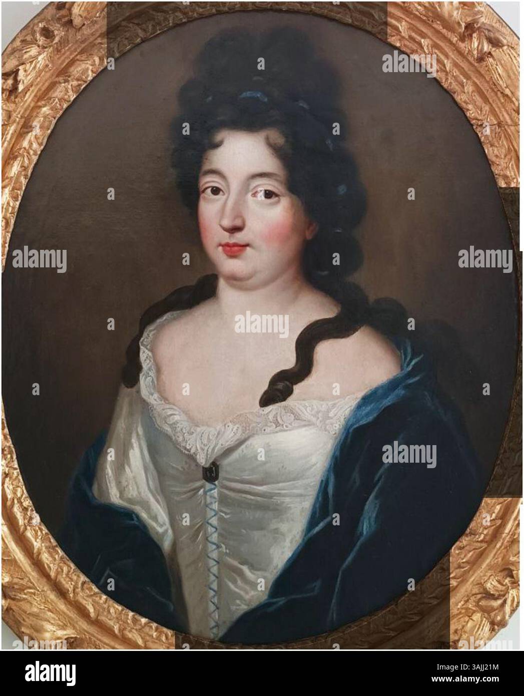 This portrait by Pierre Mignard depicts Maria Anna Victoria of Bavaria ...
