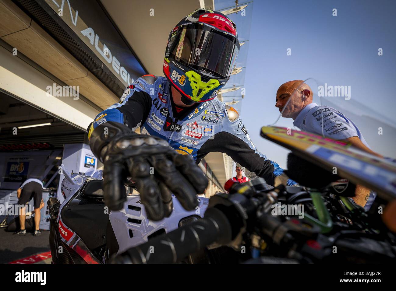 ALDEGUER Fermin (spa), Gresini Racing MotoGP, Ducati Desmosedici GP24 ...