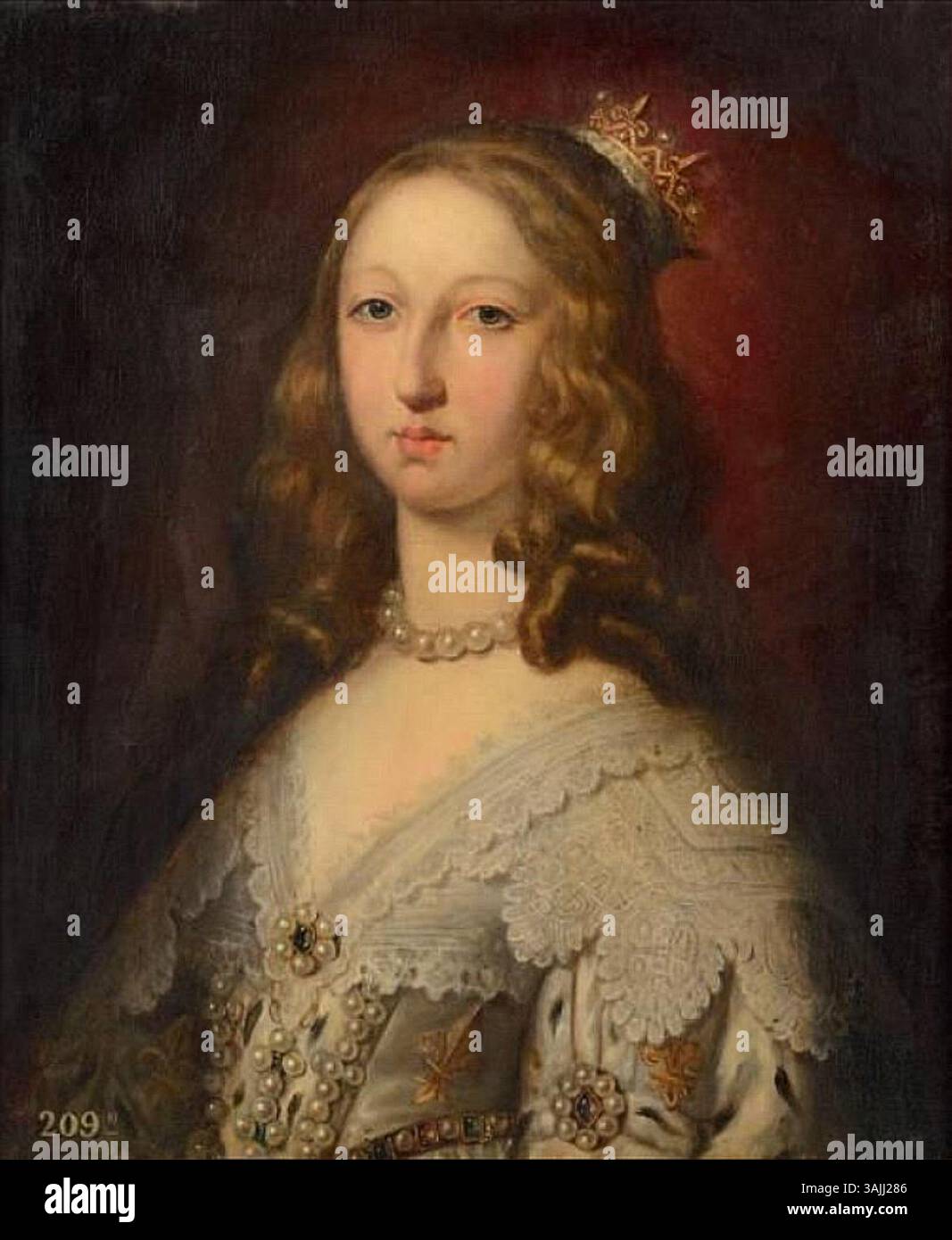This portrait of Anne-Marie-Louise d'Orléans, known as La Grande ...