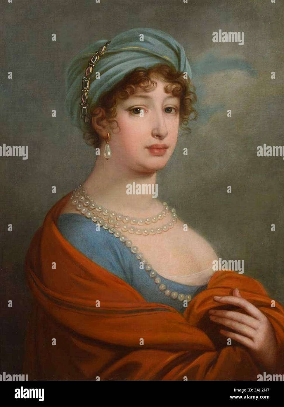 This portrait from 1807, painted by Josef Grassi, depicts Princess ...