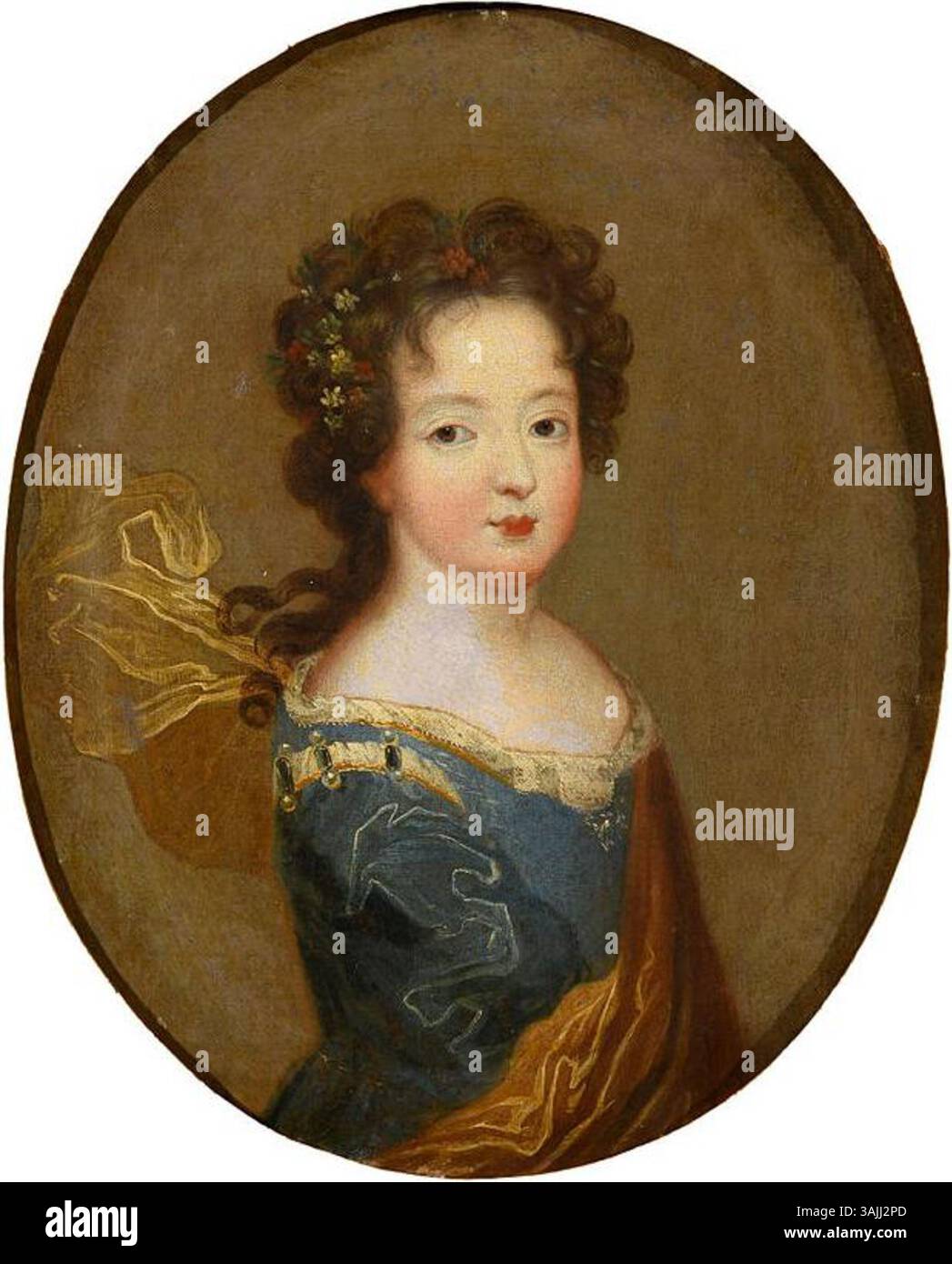 This 17th-century oil painting, attributed to a follower of Philippe ...