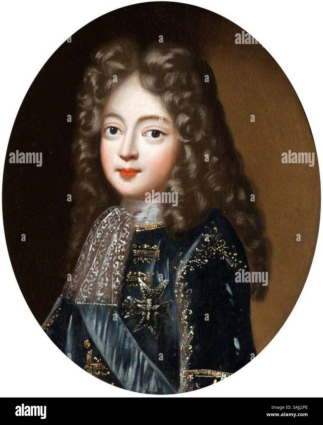 A late 17th-century portrait, presumed to depict Charles of France ...