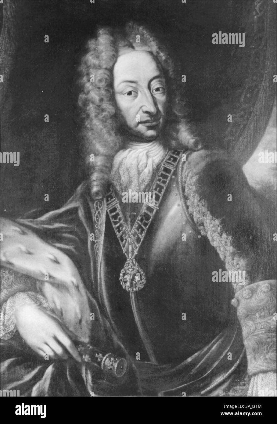 A portrait of Victor Amadeus II of Savoy (1666-1732), painted between ...