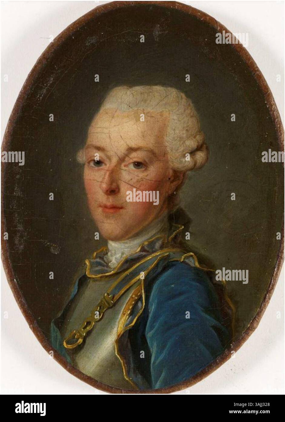 Portrait of Louis-Henri-Joseph, Duc de Bourbon, 9th Prince of Condé ...