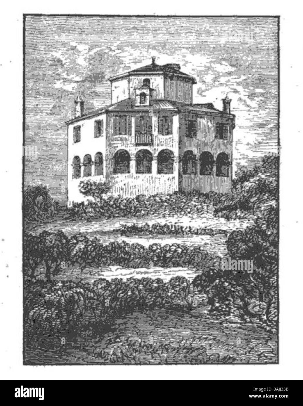 French rural estates Black and White Stock Photos & Images - Alamy