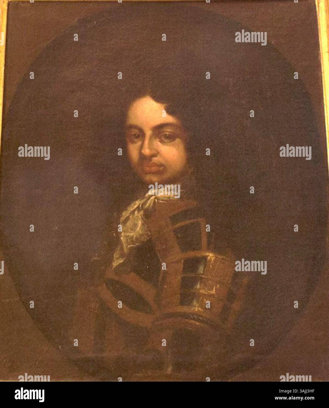 Portrait of an unidentified male member of the Farnese family, painted ...