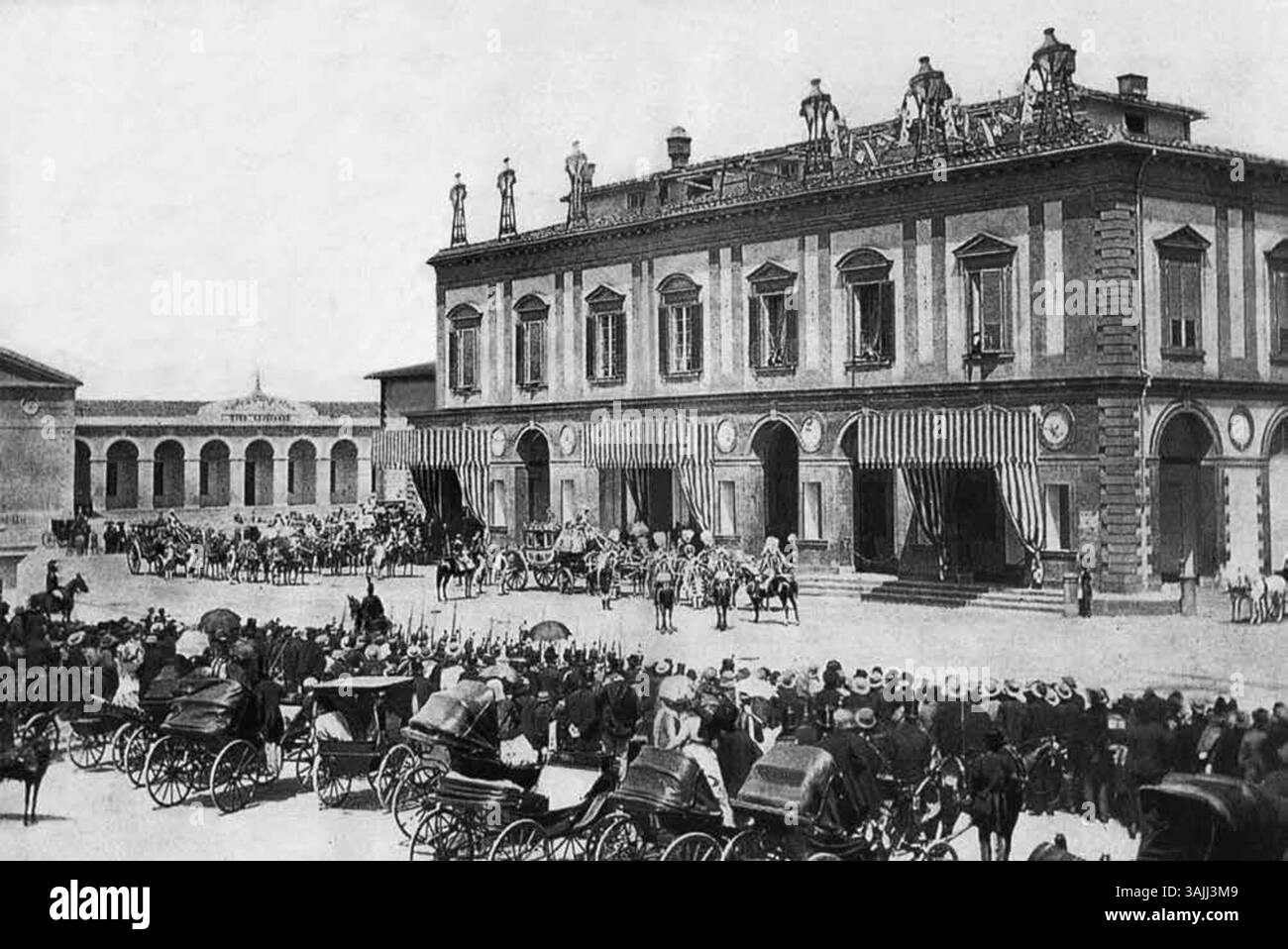 The Villa Reale di Castello alle Cascine, completed in 1868, is a ...