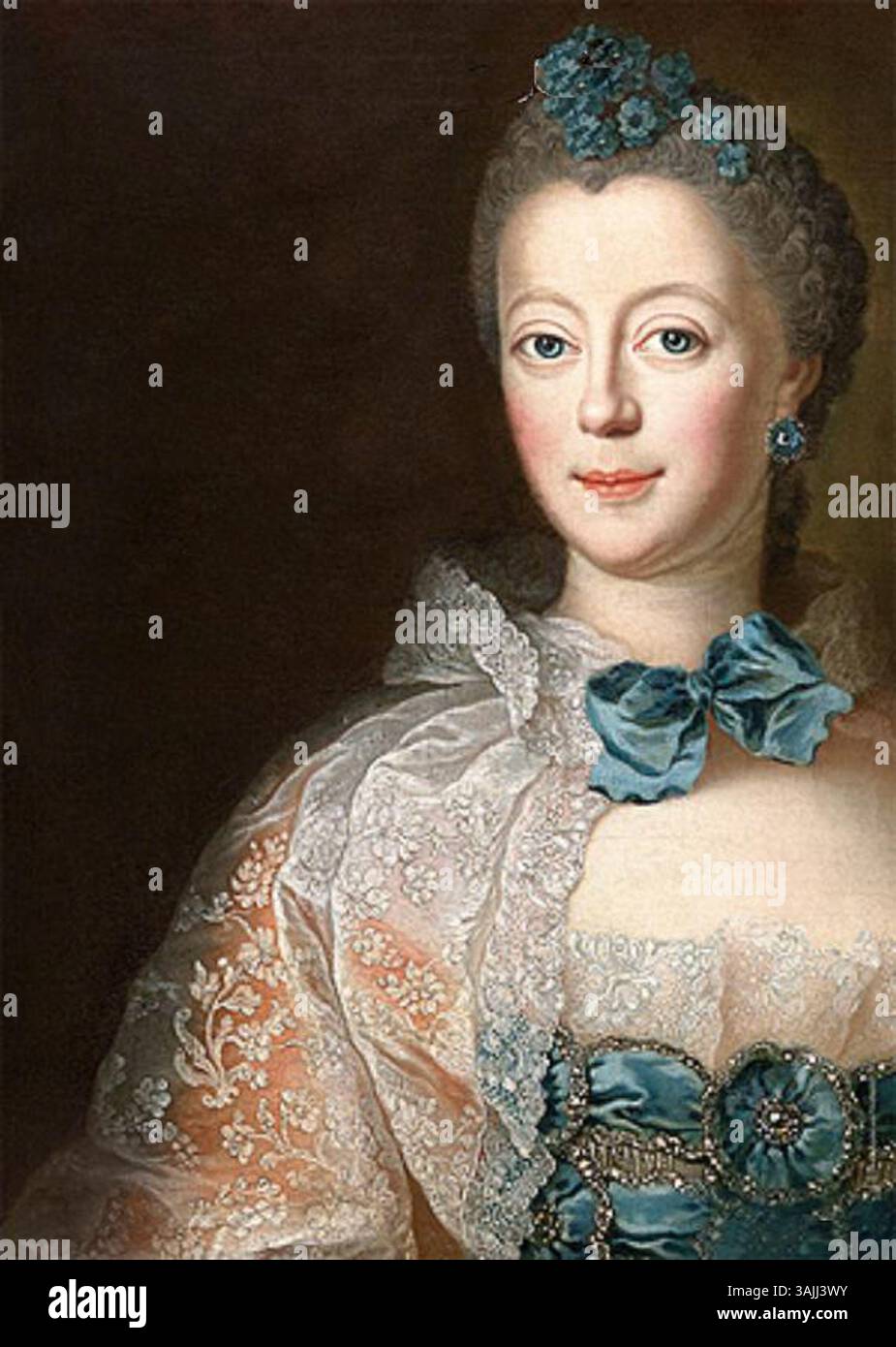 This 18th-century portrait, attributed to an unidentified artist ...