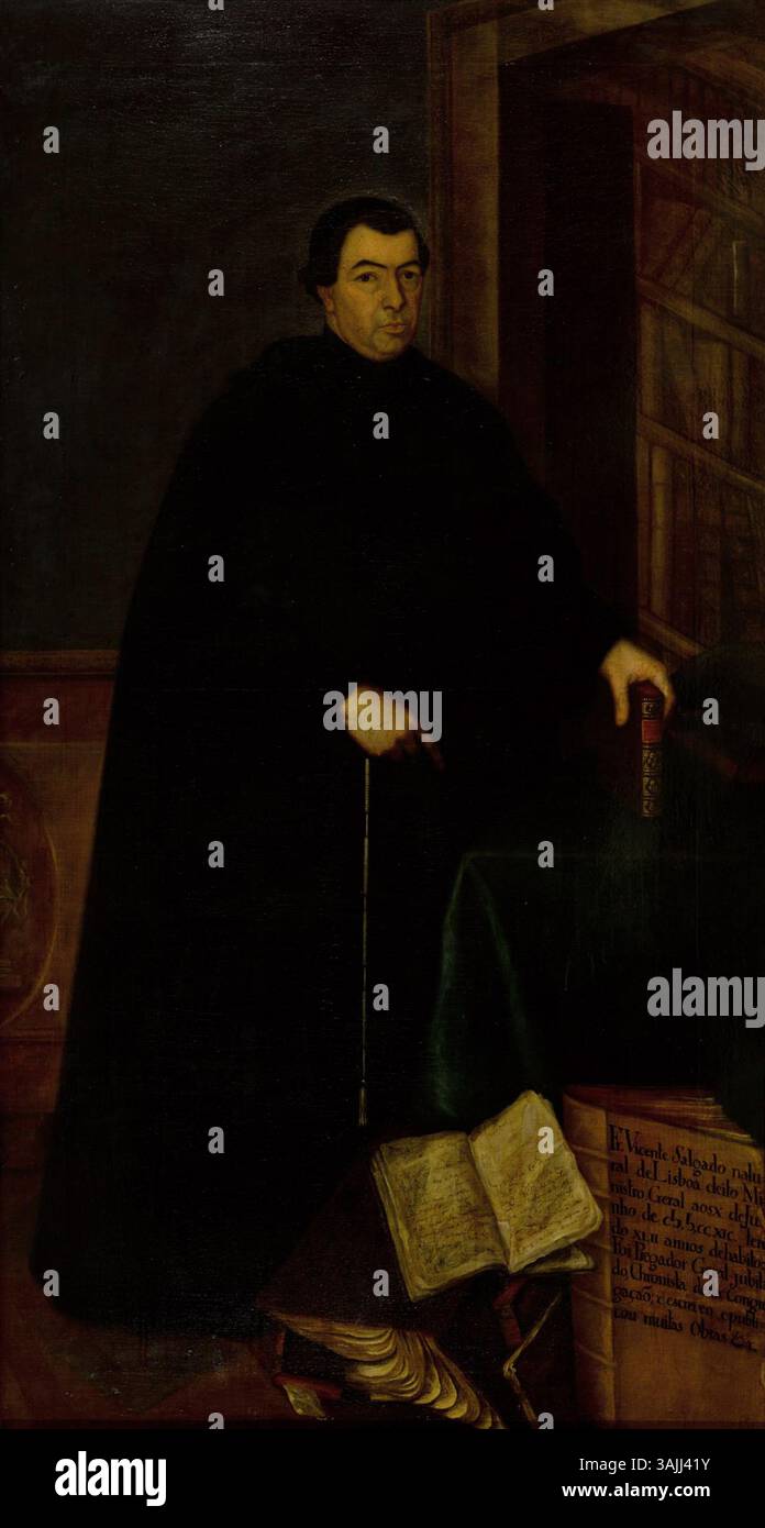 This 18th-century portrait of Friar Vicente Salgado, housed in the ...