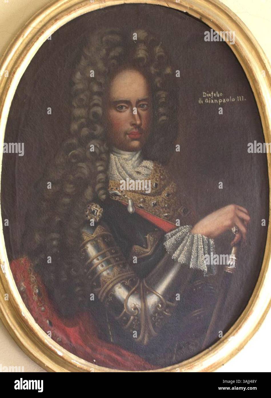 The portrait, misidentified as Diofebo Meli Lupi di Soragna, actually ...