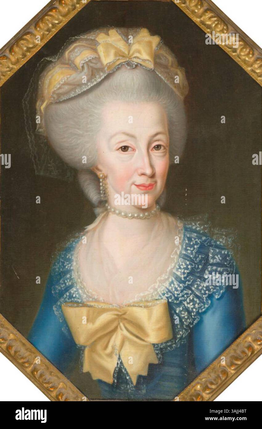 This 18th-century oil painting by Giovanni Panealbo depicts Princess ...