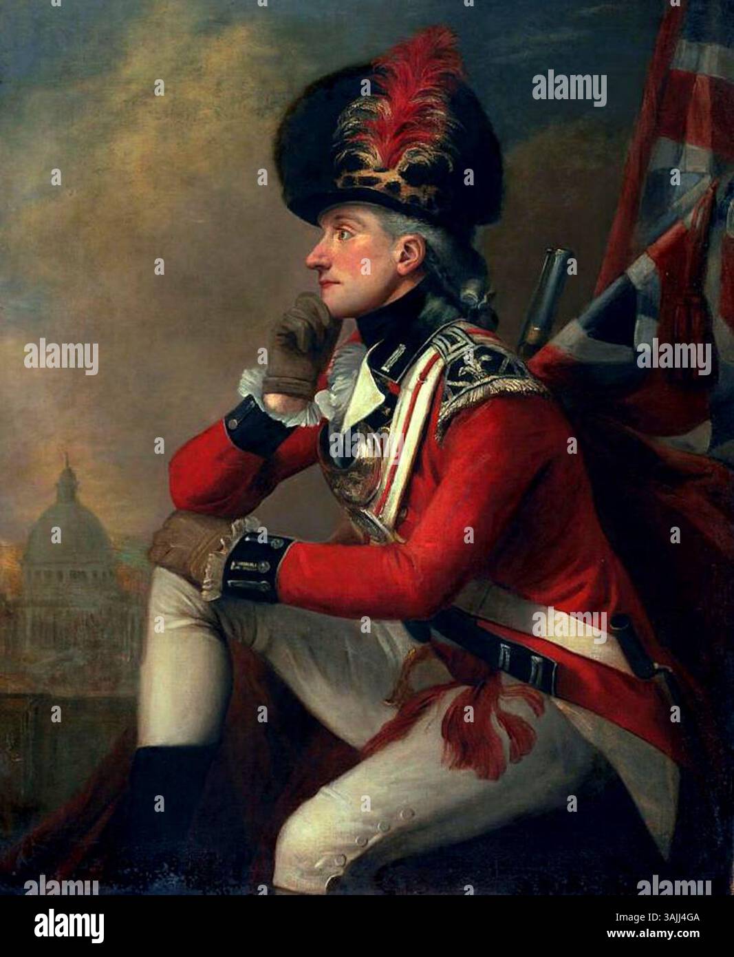 This circa 1790 portrait depicts Major John André, a British ...