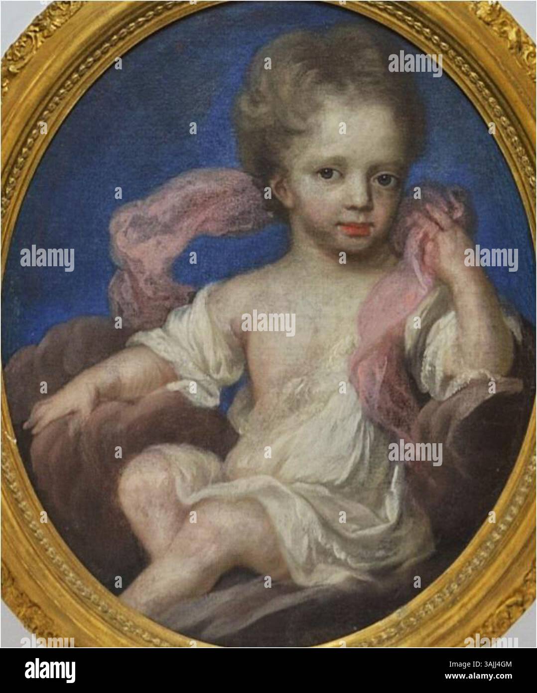 A Baroque portrait painting depicting Princess Henriëtte Casimira of ...