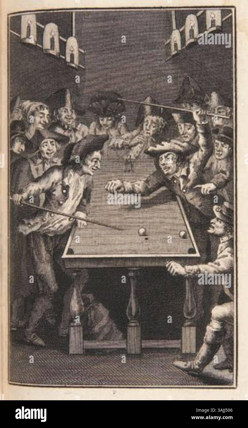 In this etching from 'Les Nuits de Paris,' Louis Binet depicts a night ...