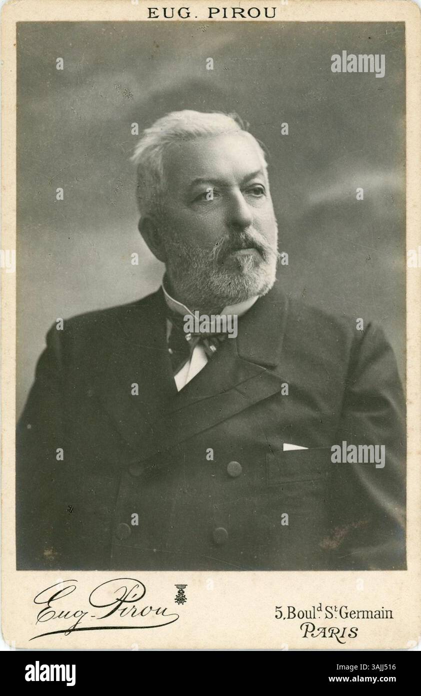 Photograph of Ernest Constans, a French politician, taken by Eugène ...