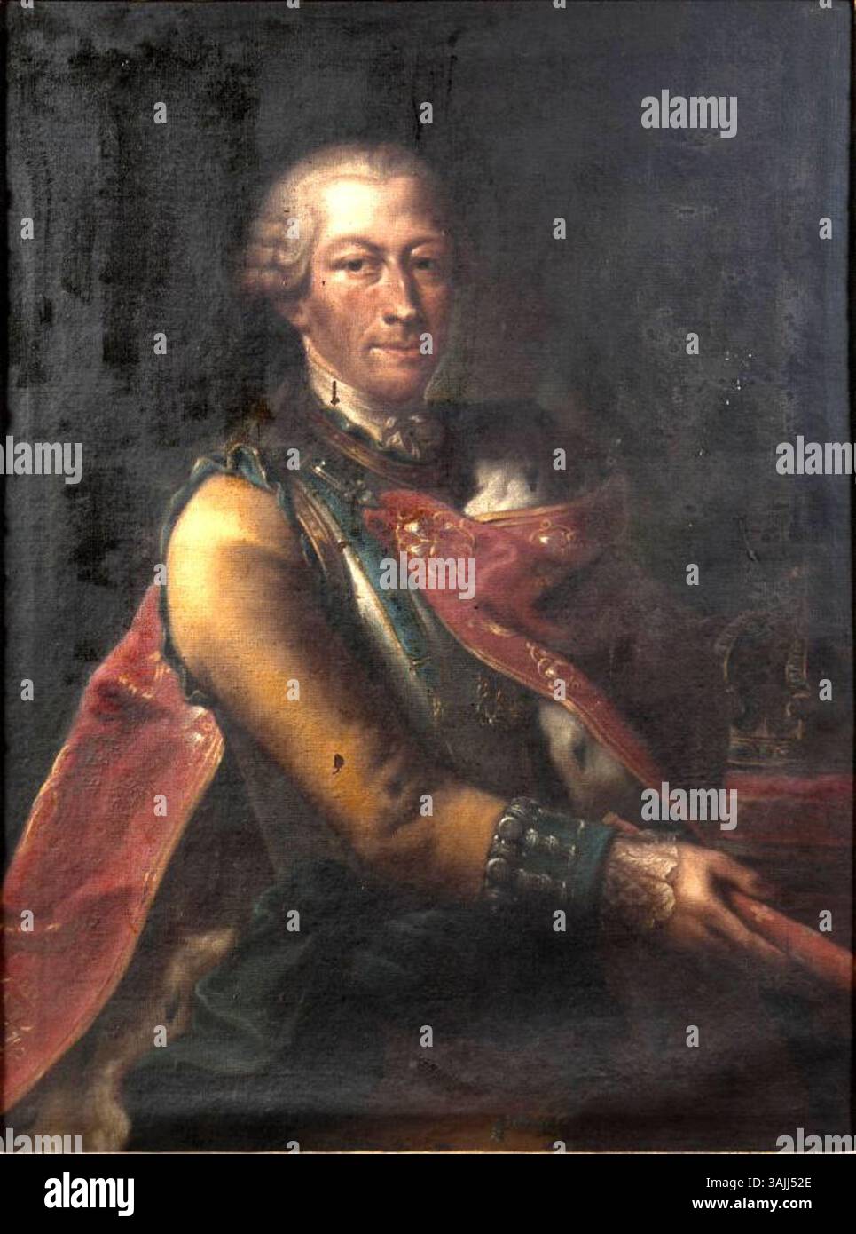 This portrait of King Vittorio Amedeo III of Sardinia, created between ...