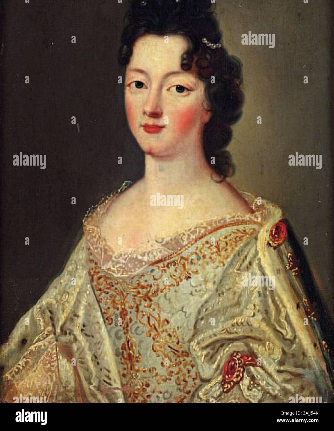 This 18th-century portrait, attributed to the Circle of Pierre Gobert ...