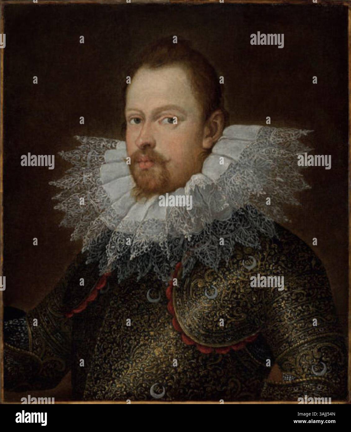 This portrait, attributed to Frans Pourbus the Younger, depicts ...