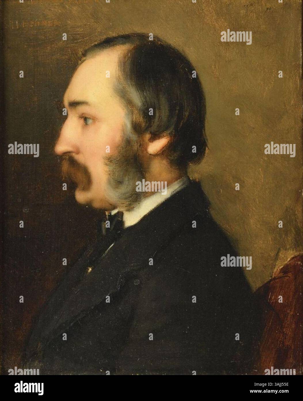 Jean-Jacques Henner's portrait of Camille-Ferdinand Risler, created ...