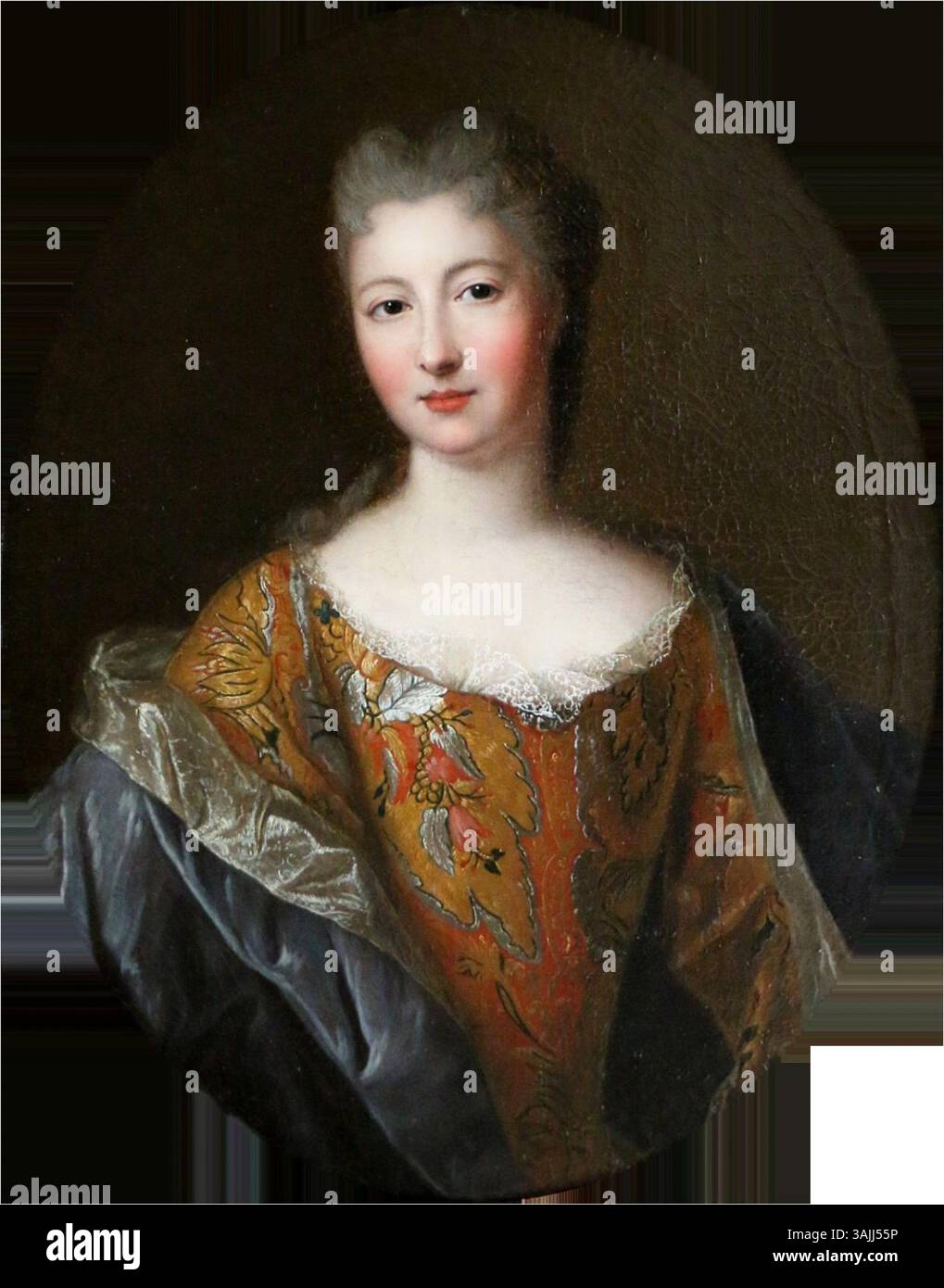This portrait, attributed to Pierre Gobert, possibly depicts Françoise ...
