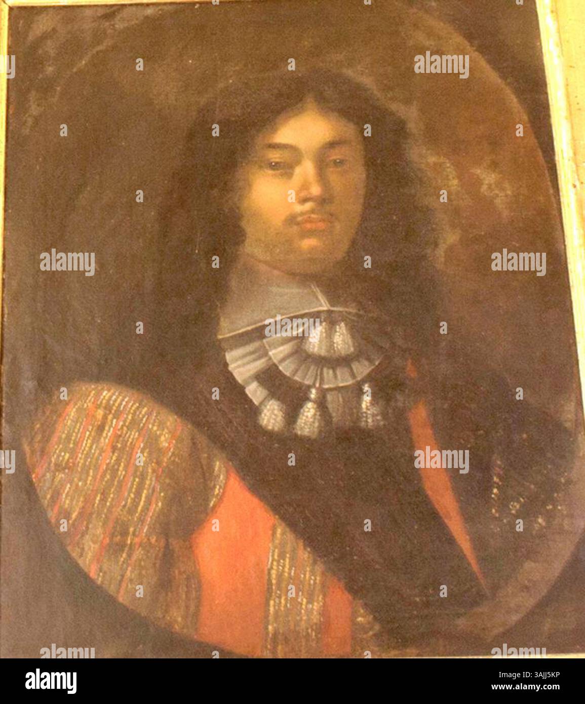 Portrait of a male member of the Farnese family, painted in the 17th ...