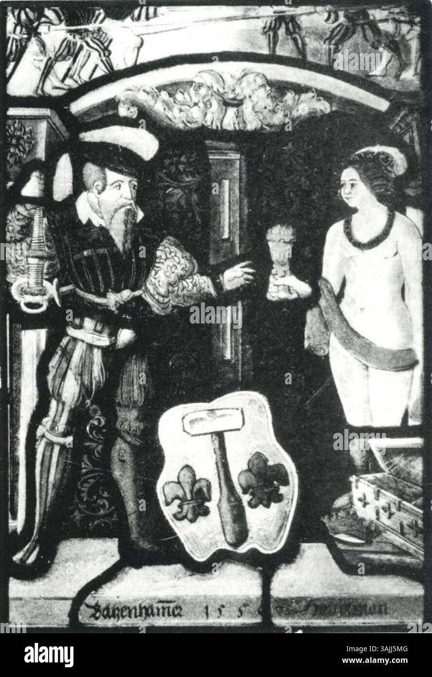 Germann family coat of arms hi-res stock photography and images - Alamy