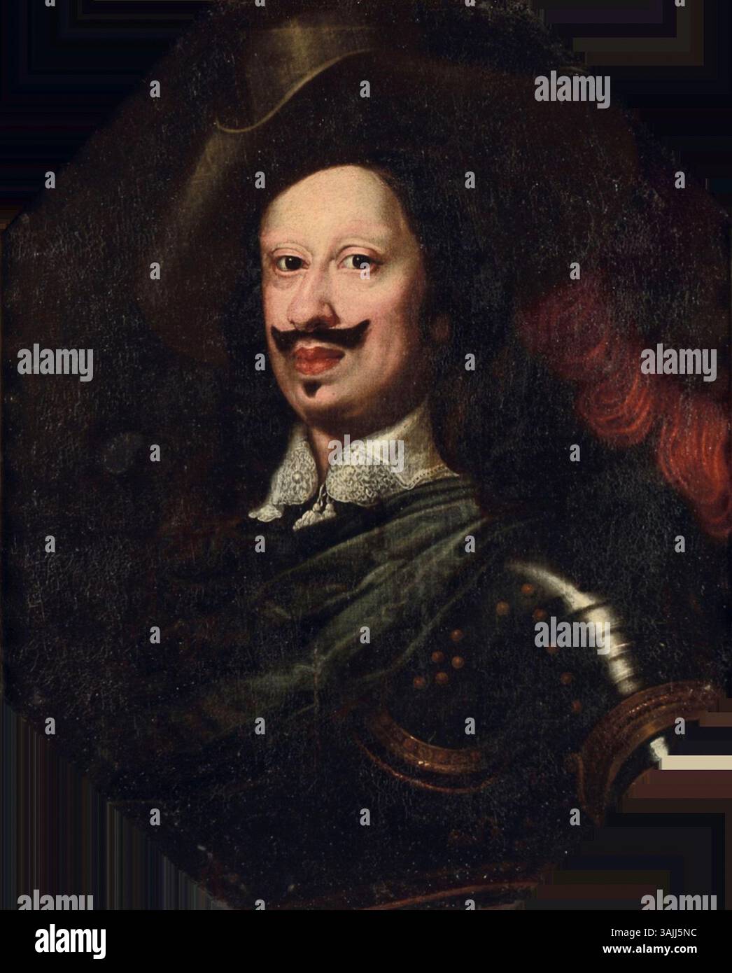 The portrait of Ferdinando II de' Medici, painted in the 17th century ...