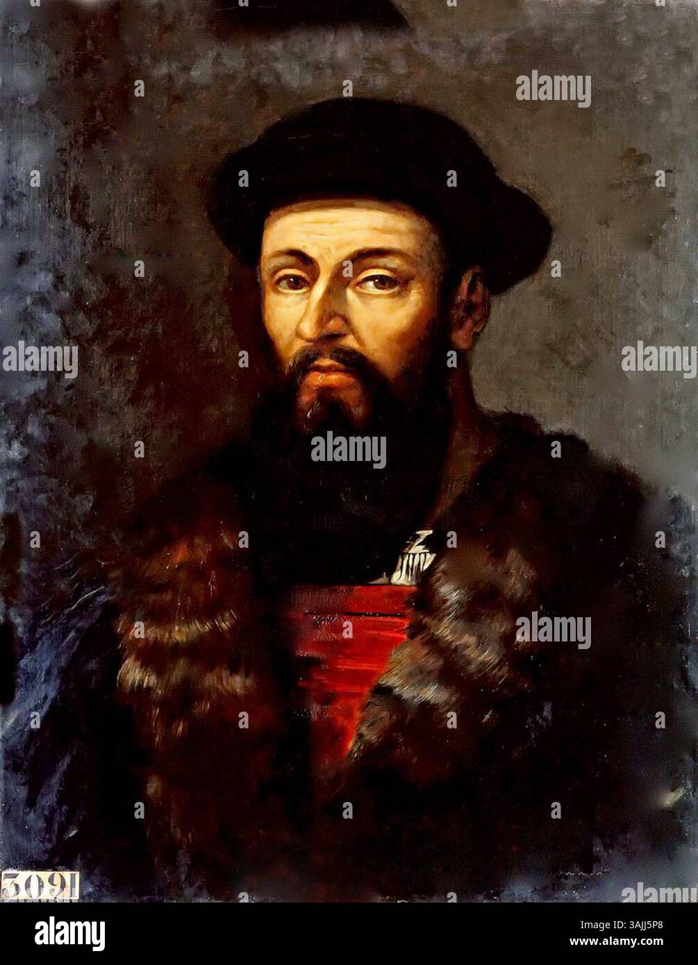 'Retrospective Portrait of Ferdinand Magellan' (19th century) by ...