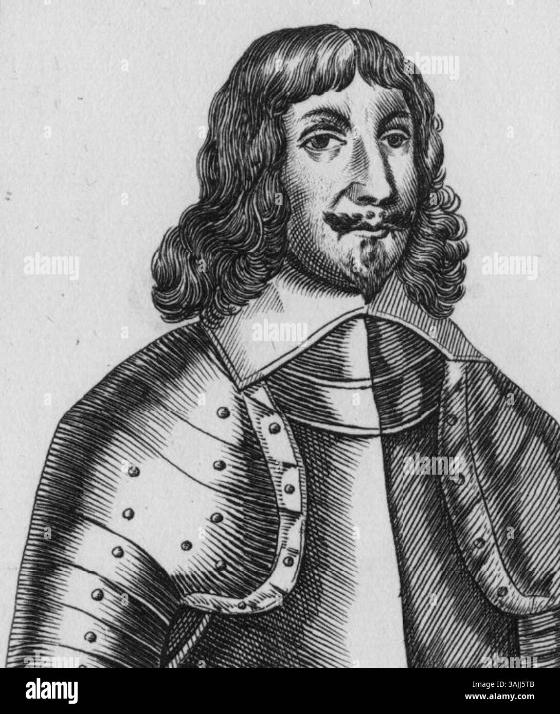 This line engraving of Sir John Meldrum, painted by an unknown artist ...