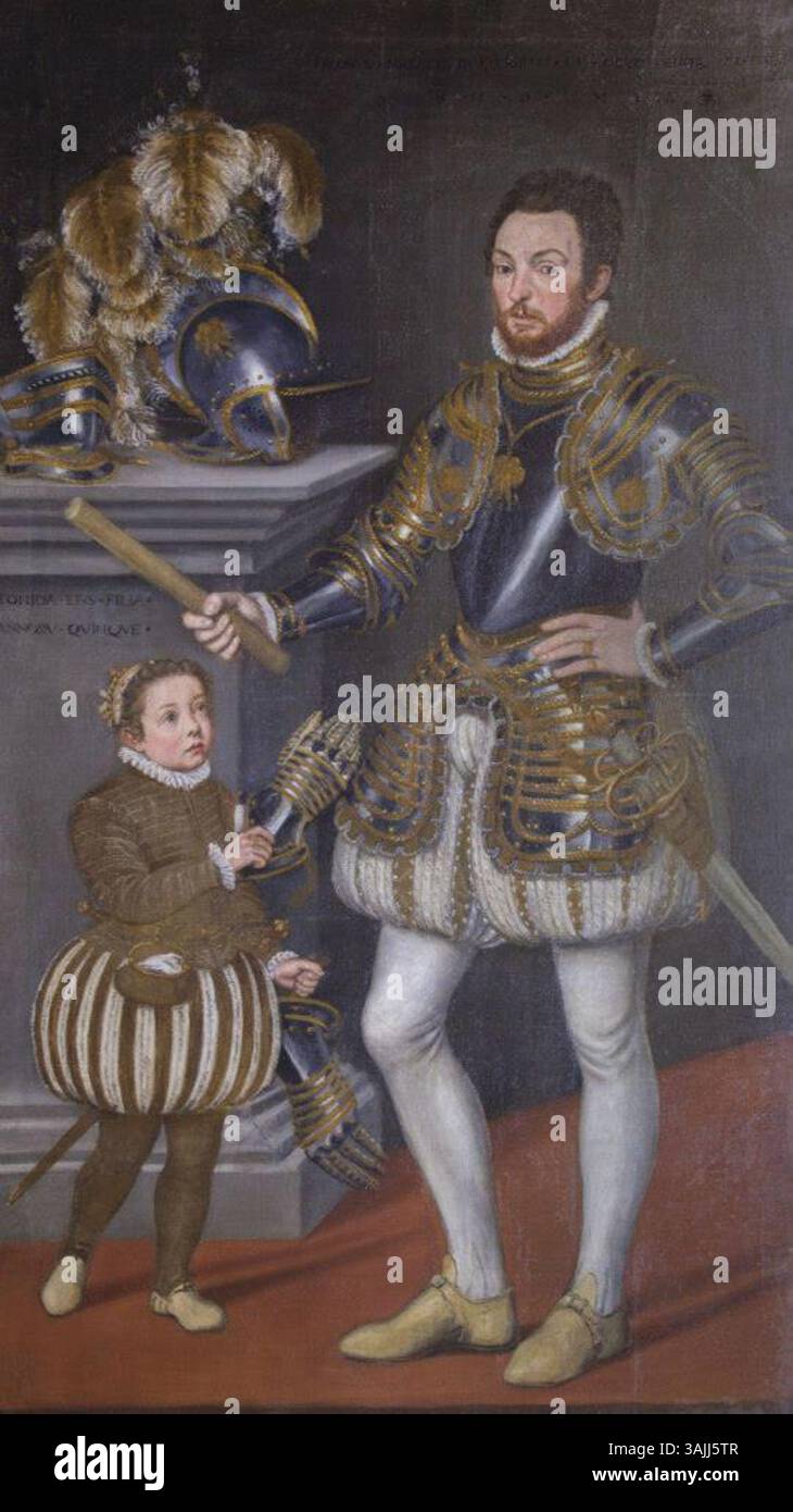 This 16th-century portrait by Giuseppe Molteni depicts Giacomo ...