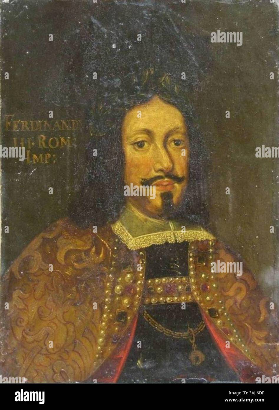 This 17th-century portrait depicts Emperor Ferdinand III of Habsburg ...