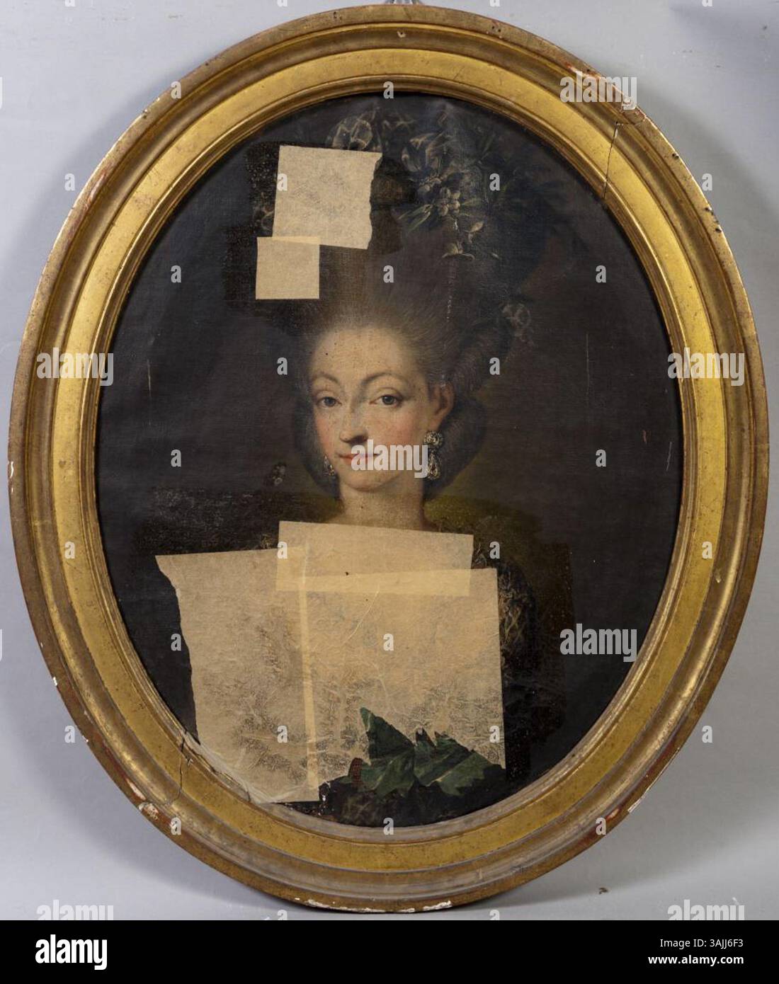 18th-century portrait of Maria Anna of Savoy, Duchess of Chiablese ...