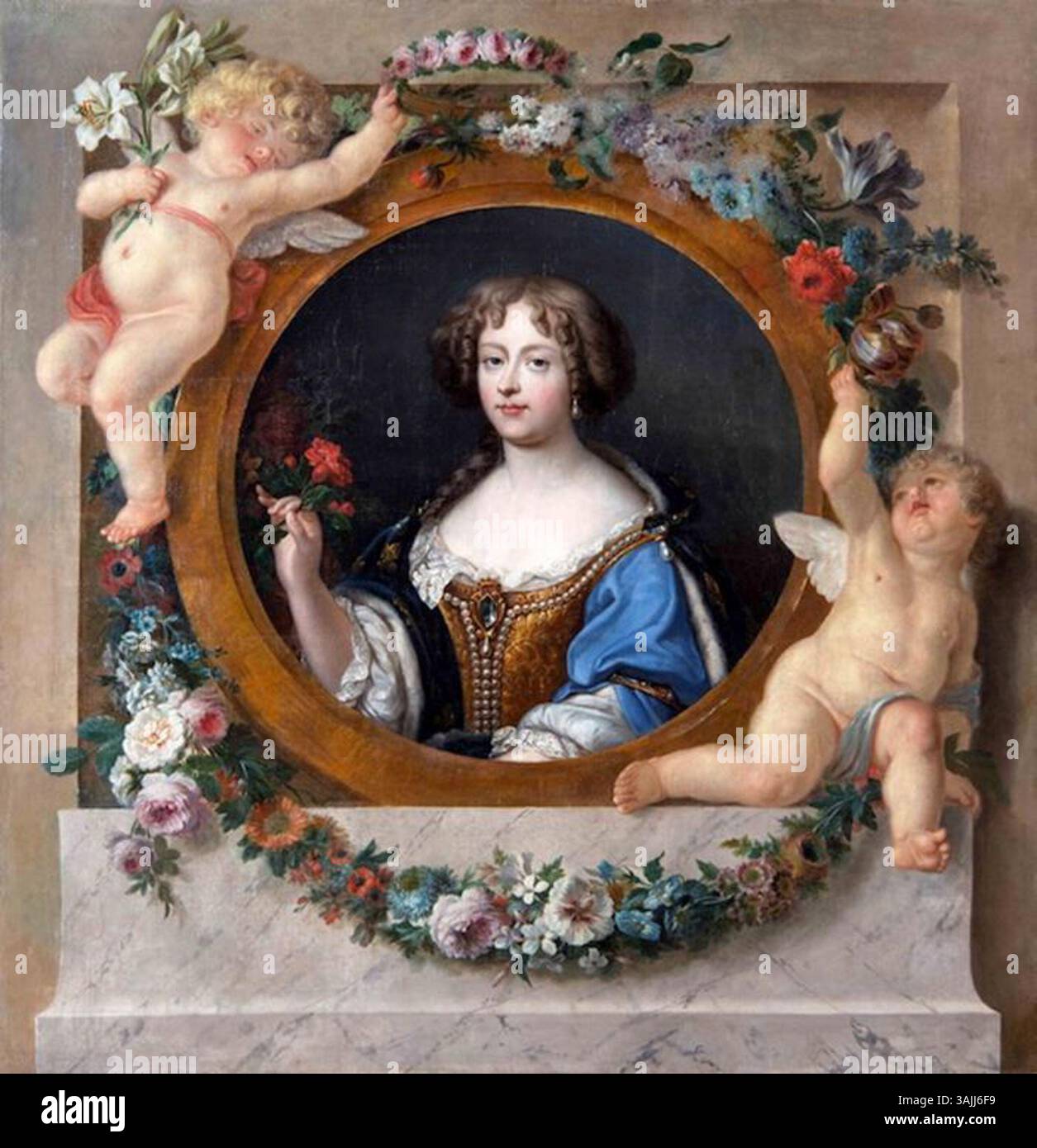 Jean-Pierre Franque's 19th-century portrait of Elizabeth Charlotte of ...