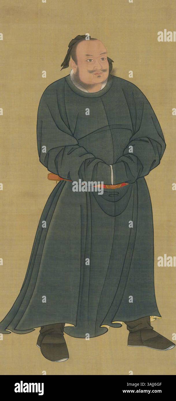 Ban Chao’s hanging scroll from the Ming Dynasty (1368–1644) depicts ...