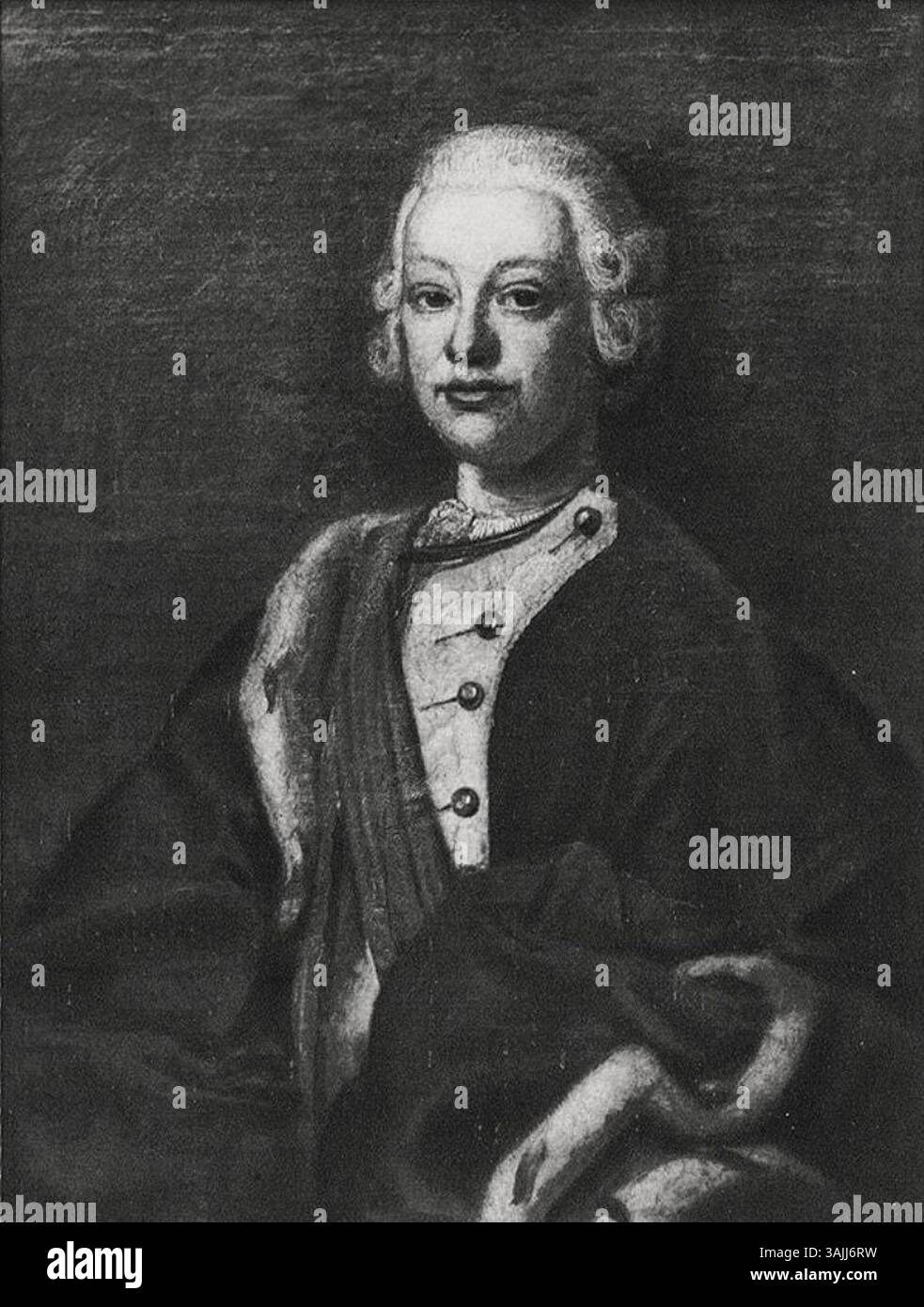 This 18th-century portrait depicts William Louis, Prince of Baden ...