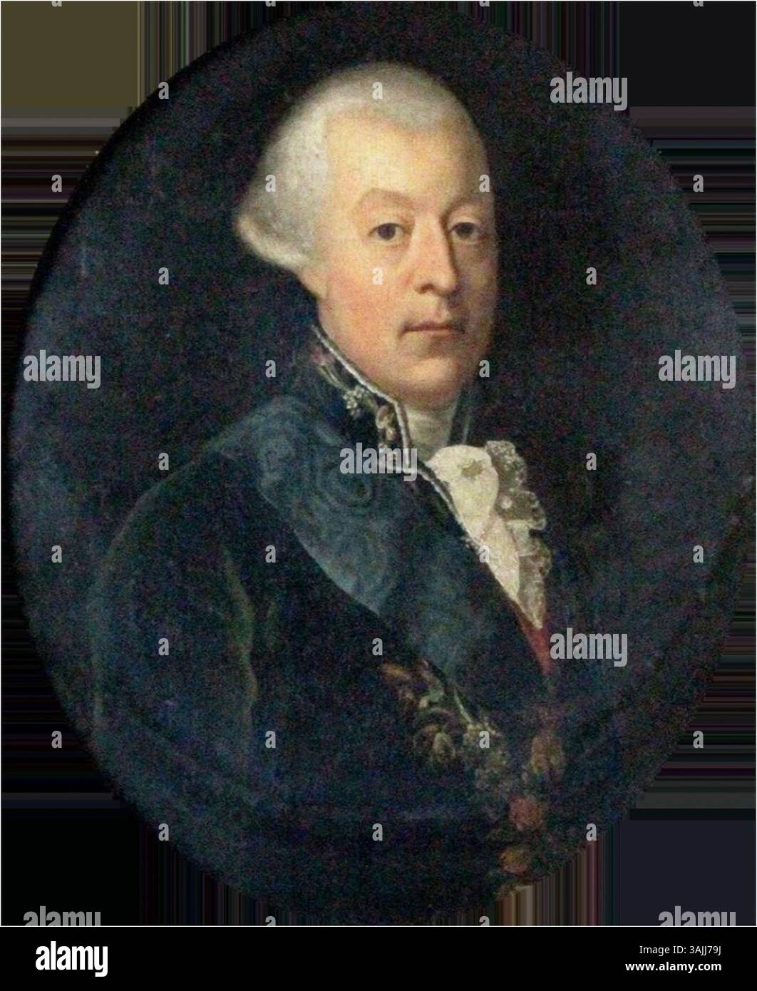 This late 18th-century portrait from the French school features Louis ...